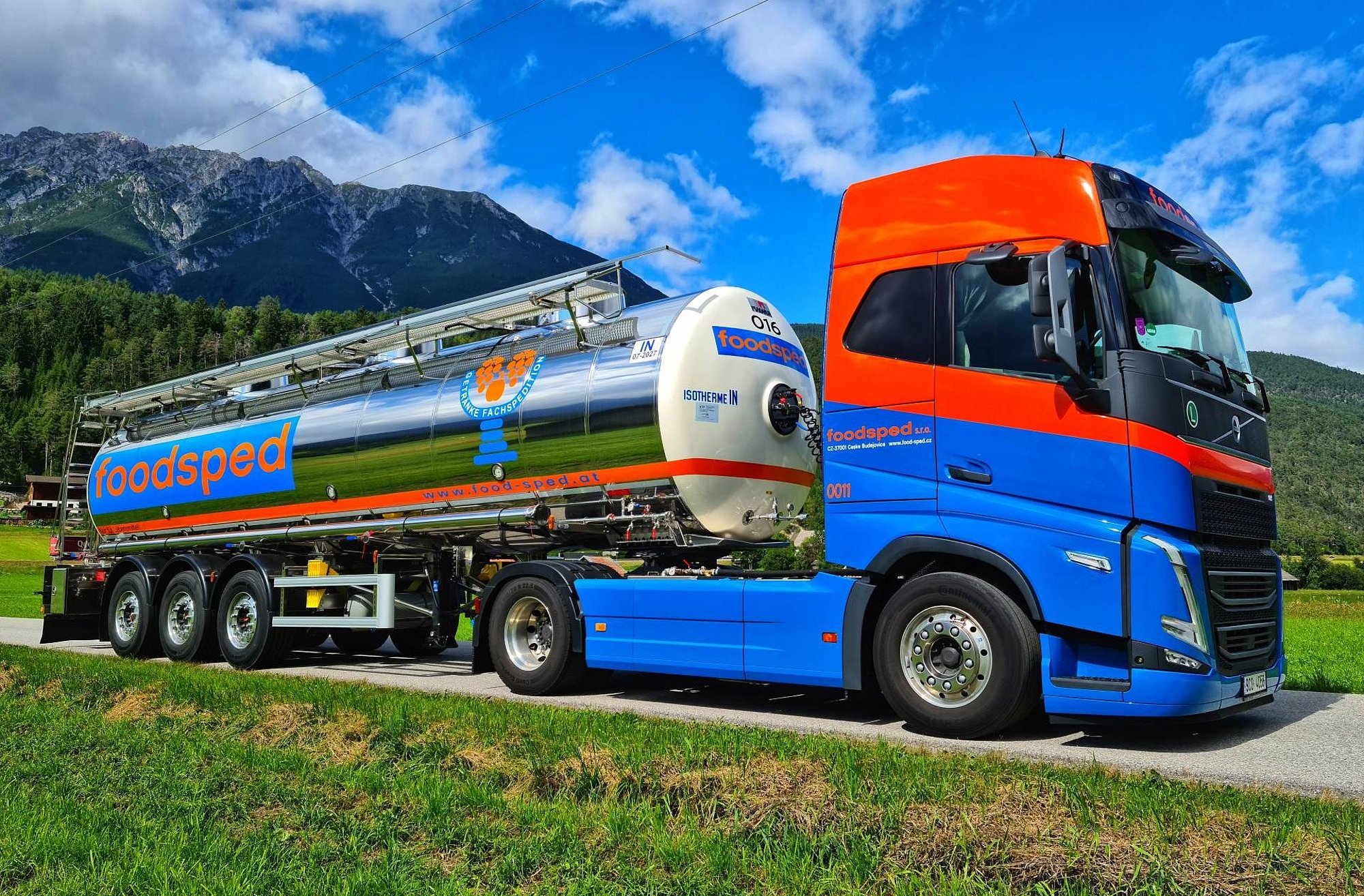 Liquid food transportation / food tankers from Foodsped